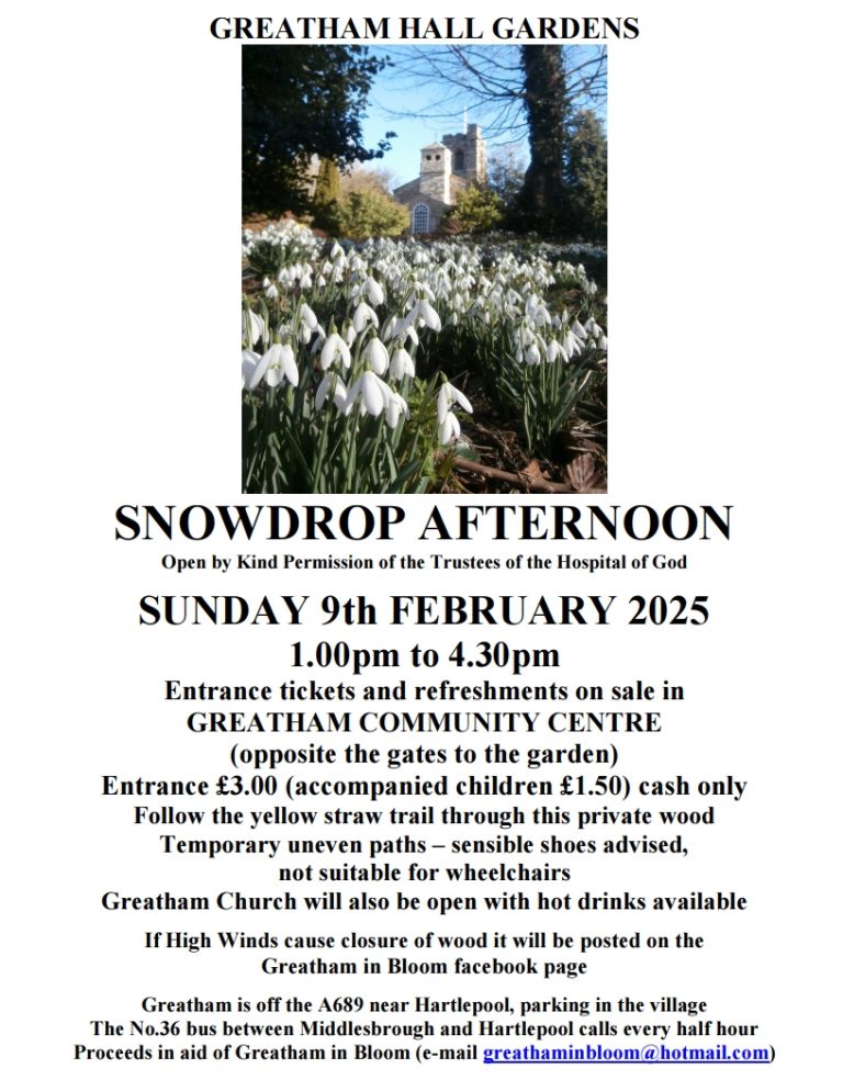 Greatham Village – Provided by the Greatham Parish Council, Hartlepool, UK